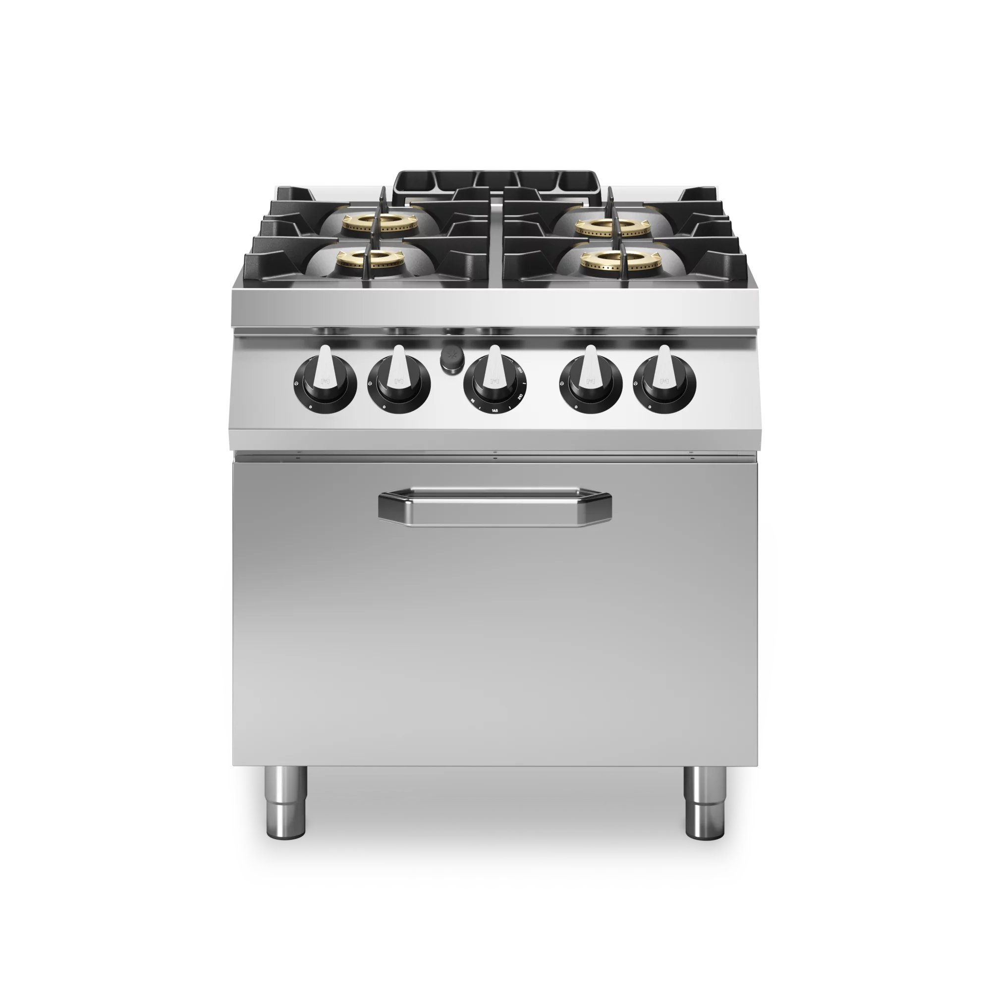 R90/80CFG Gas cooker with printed top, 4 burners, gas oven